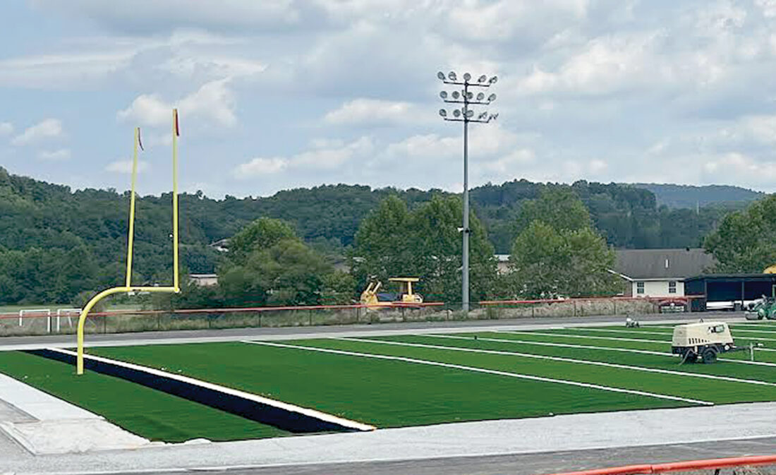 New EHS Turf Being Installed | News, Sports, Jobs - The Intermountain